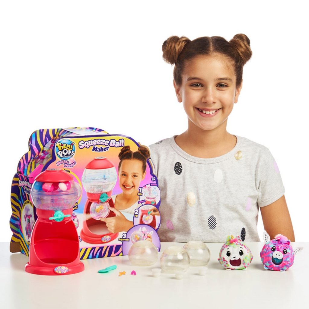 Bubble Drops Squeeze Ball Maker, Pikmi Pops - Squishy - Modellervoks ...