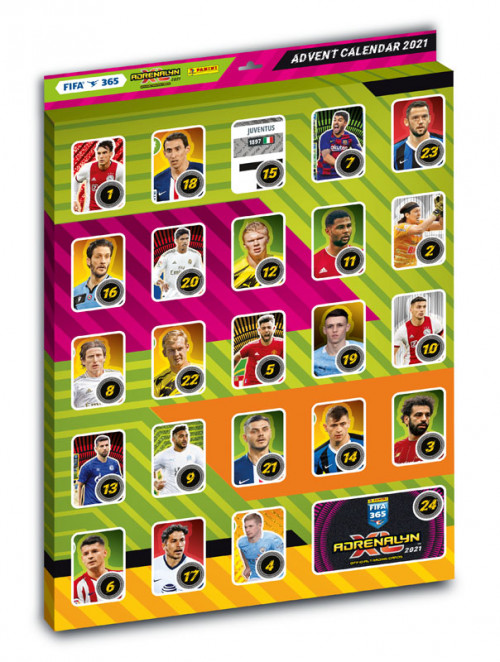 Fifa Fodbold adventskalender, Adrenalyn XL Booster Byttekort 2020/21 ...