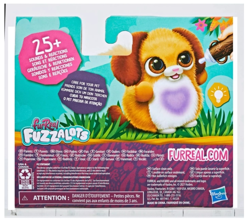 FurReal Fuzzalots hund med lyd og lys - Interaktive dyr ...