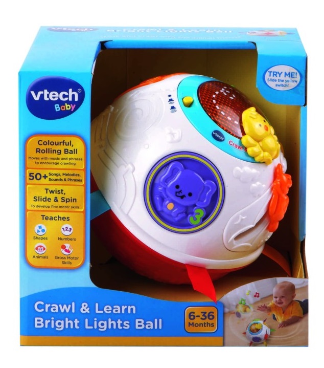Vtech Baby Activity Ball - Uddannelseslegetøj - Babylegetøj - LEGETØJ ...