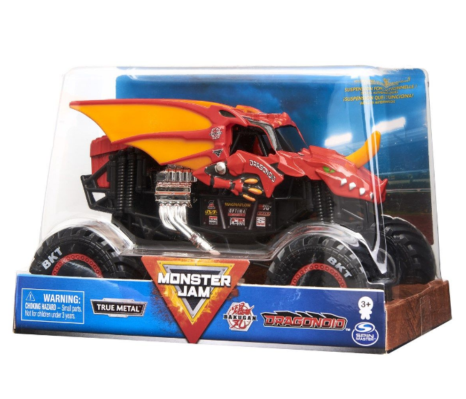 Monster Jam, 1:24 Bakugan Dragonoid - Biler & bilspor - Biler ...