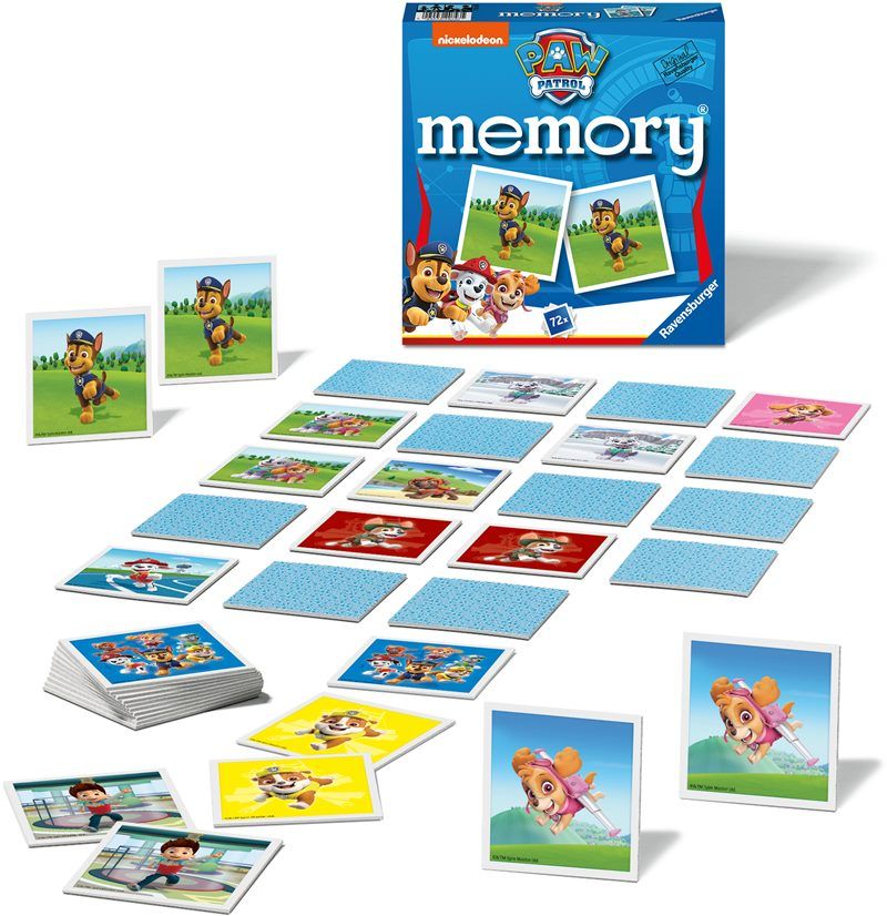 Ravensburger Paw Patrol Memory game 36 par - Brætspil - Brætspil ...